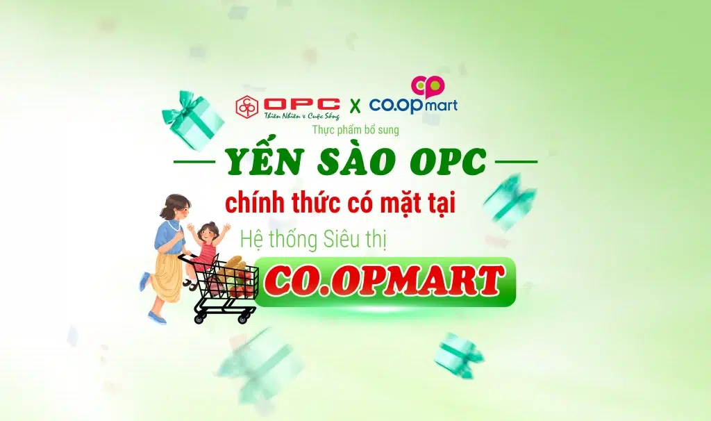 OPC Bird's Nest is officially available at Co.opmart supermarkets - OPC ...